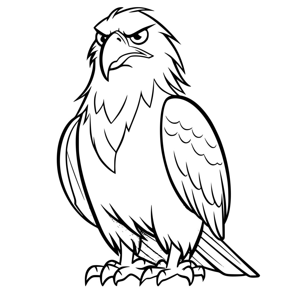 Eagle Cartoon – Creative Meadow