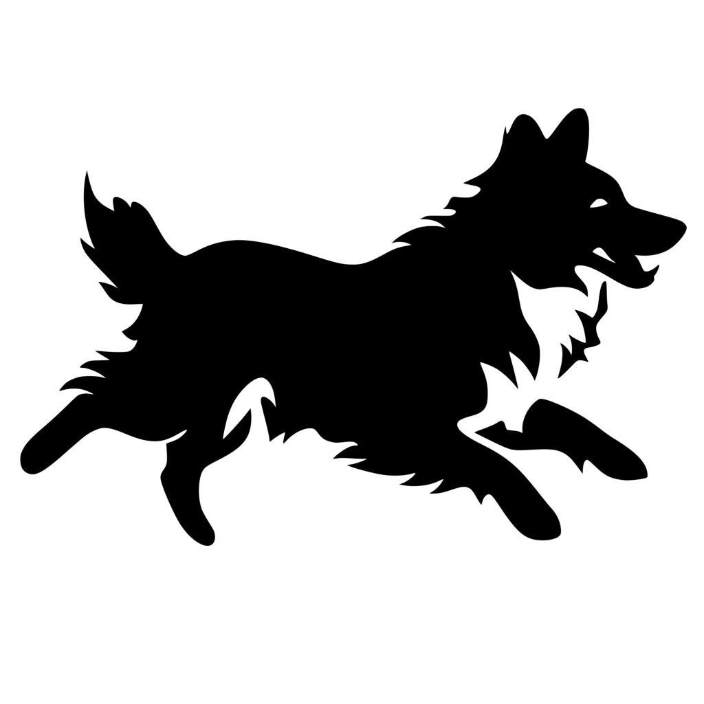 Australian Shepherd Silhouette – Creative Meadow