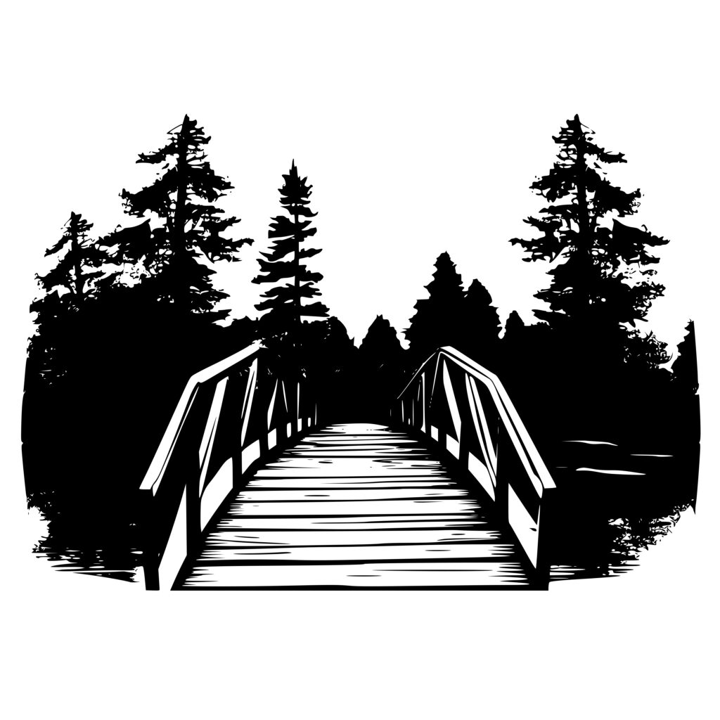Rustic Walkway SVG Image: Perfect for Cricut, Silhouette, and Laser ...