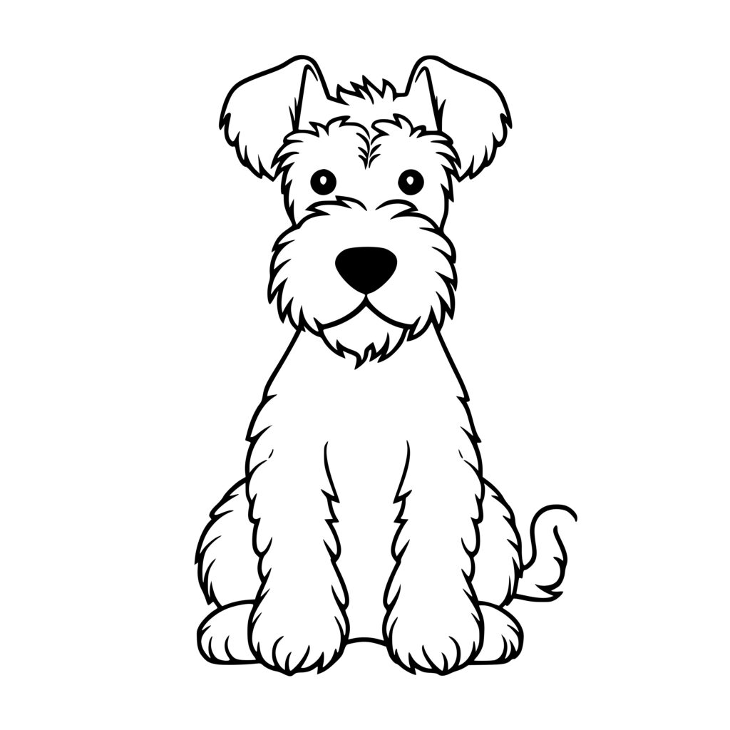 Airedale Terrier SVG File: Instant Download for Cricut, Silhouette ...