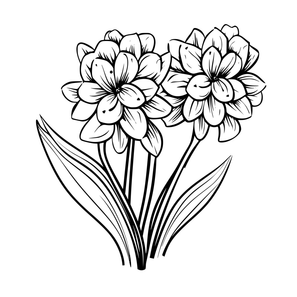 Beautiful Spring Cluster SVG File for Cricut, Silhouette, Laser Machines
