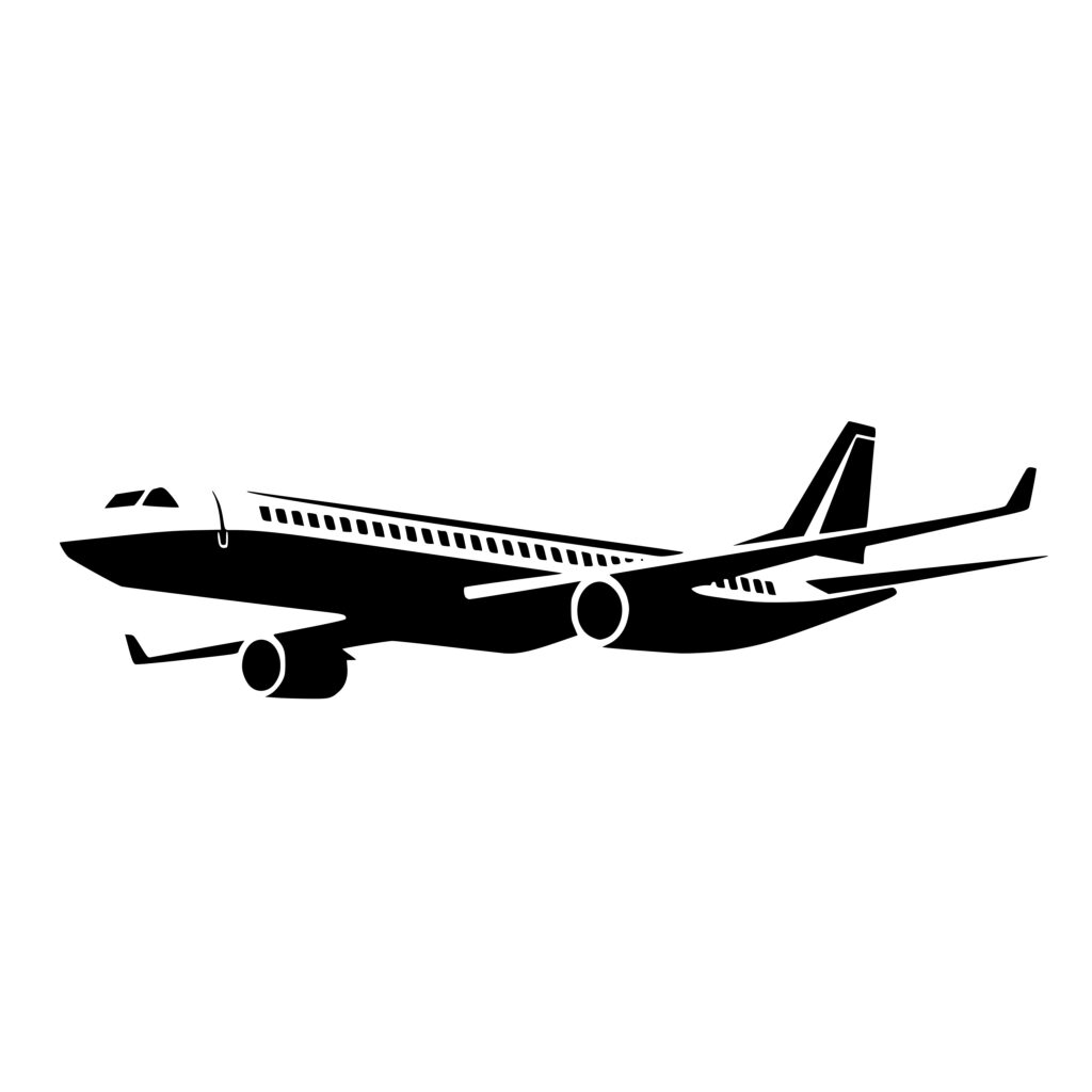 High-flying Plane SVG Image for Cricut, Silhouette, and Laser Machines