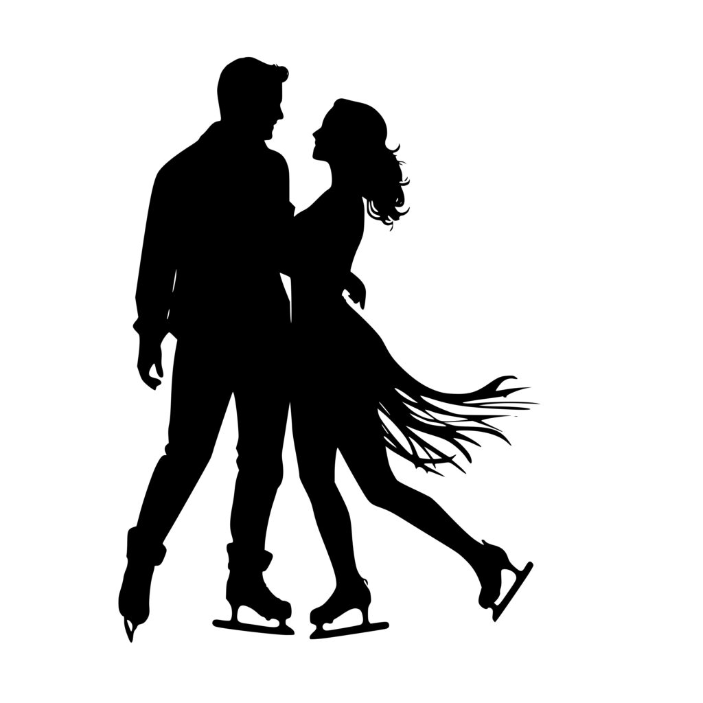 Ice Skating Duo – Creative Meadow