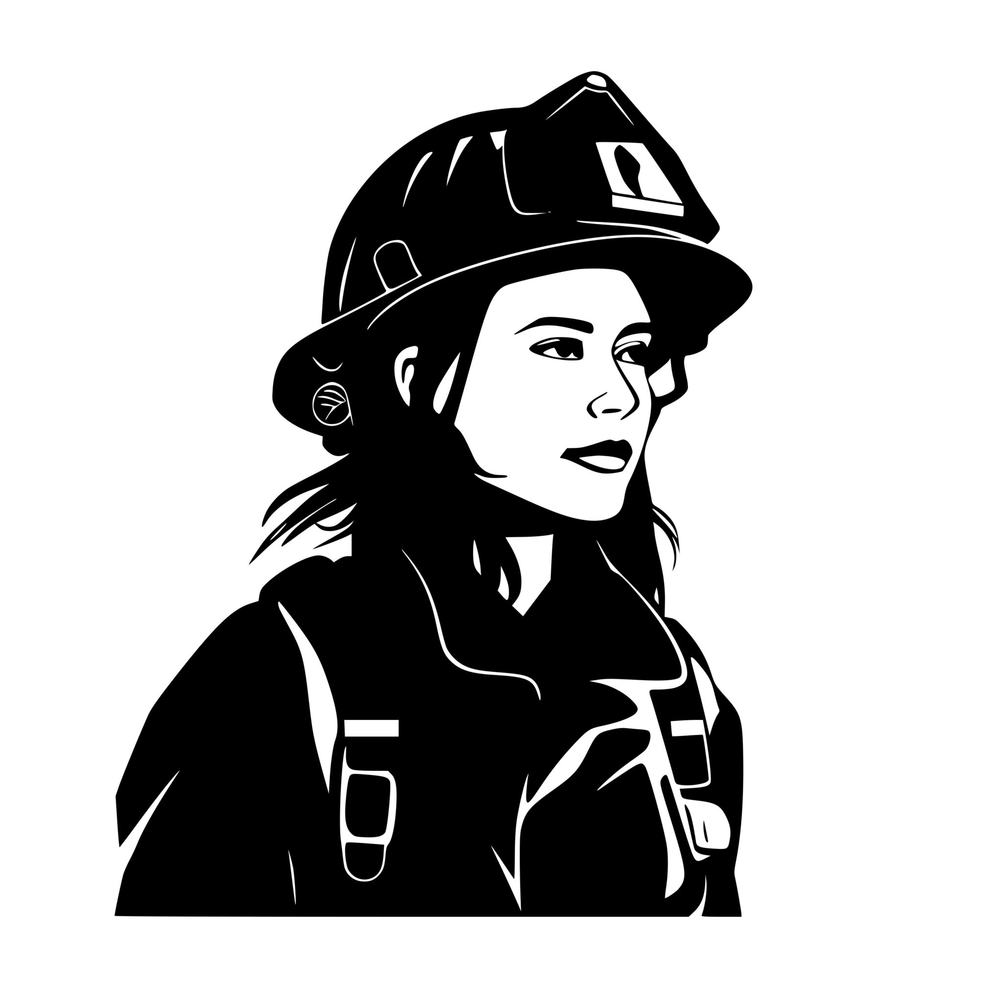 Determined Firefighter – Creative Meadow