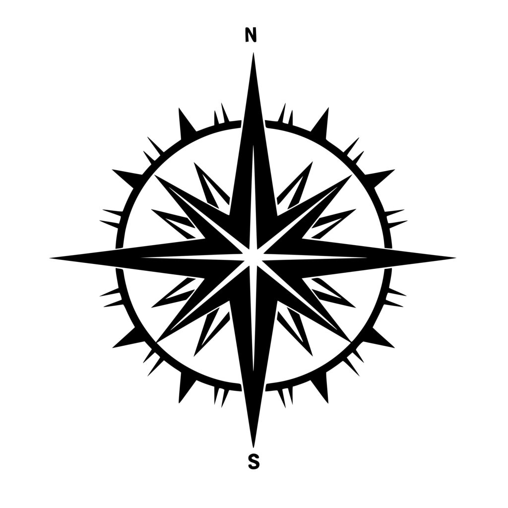 Guiding Compass SVG Image for Cricut and Silhouette Machines