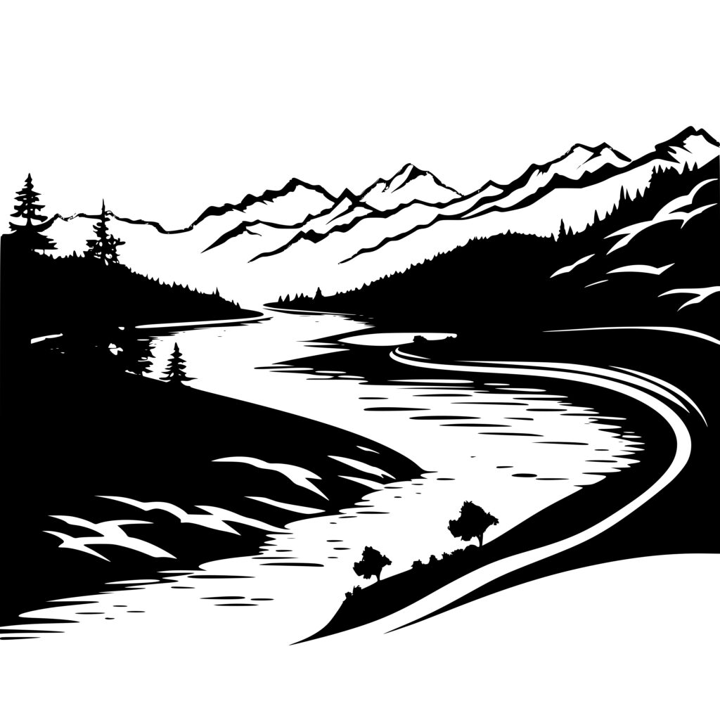 Mountain River Valley – Creative Meadow