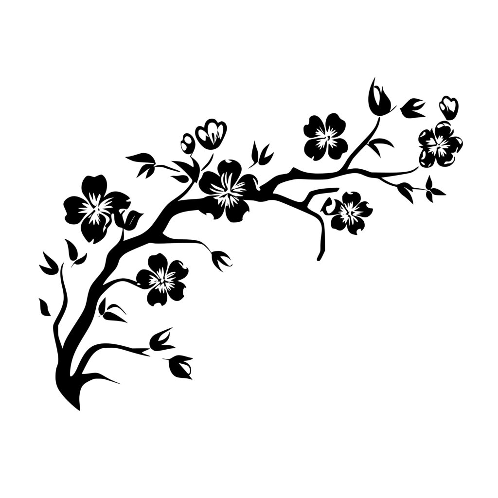 Delicate Cherry Blossom Branch – Creative Meadow