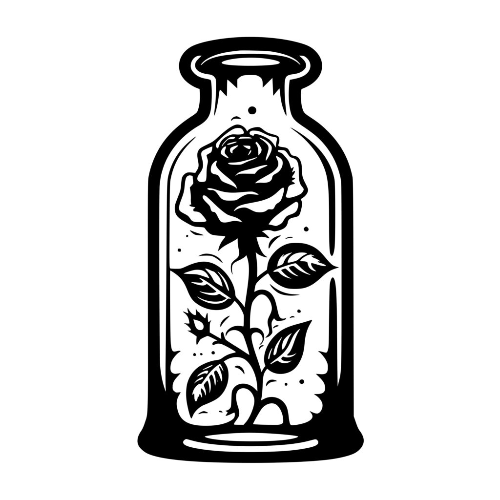 Glassed Rose – Creative Meadow