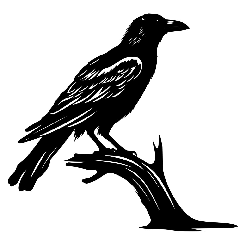 Resting Crow – Creative Meadow