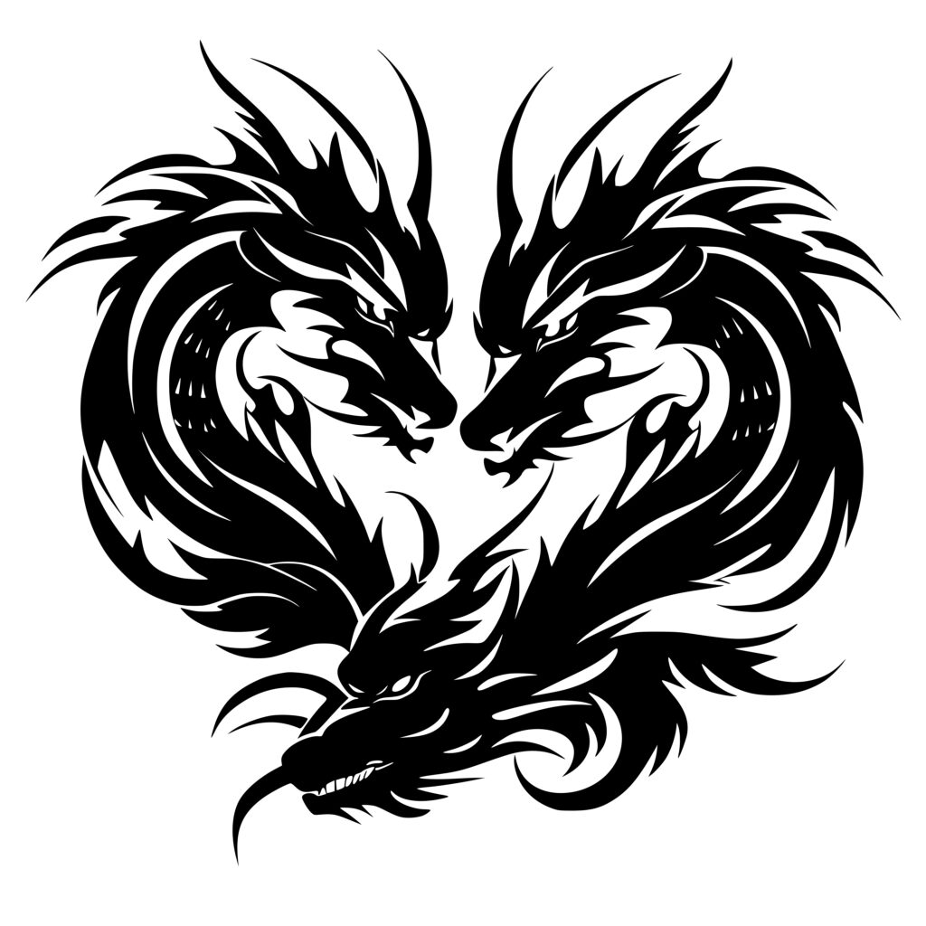 Triple Dragon Heart – Creative Meadow