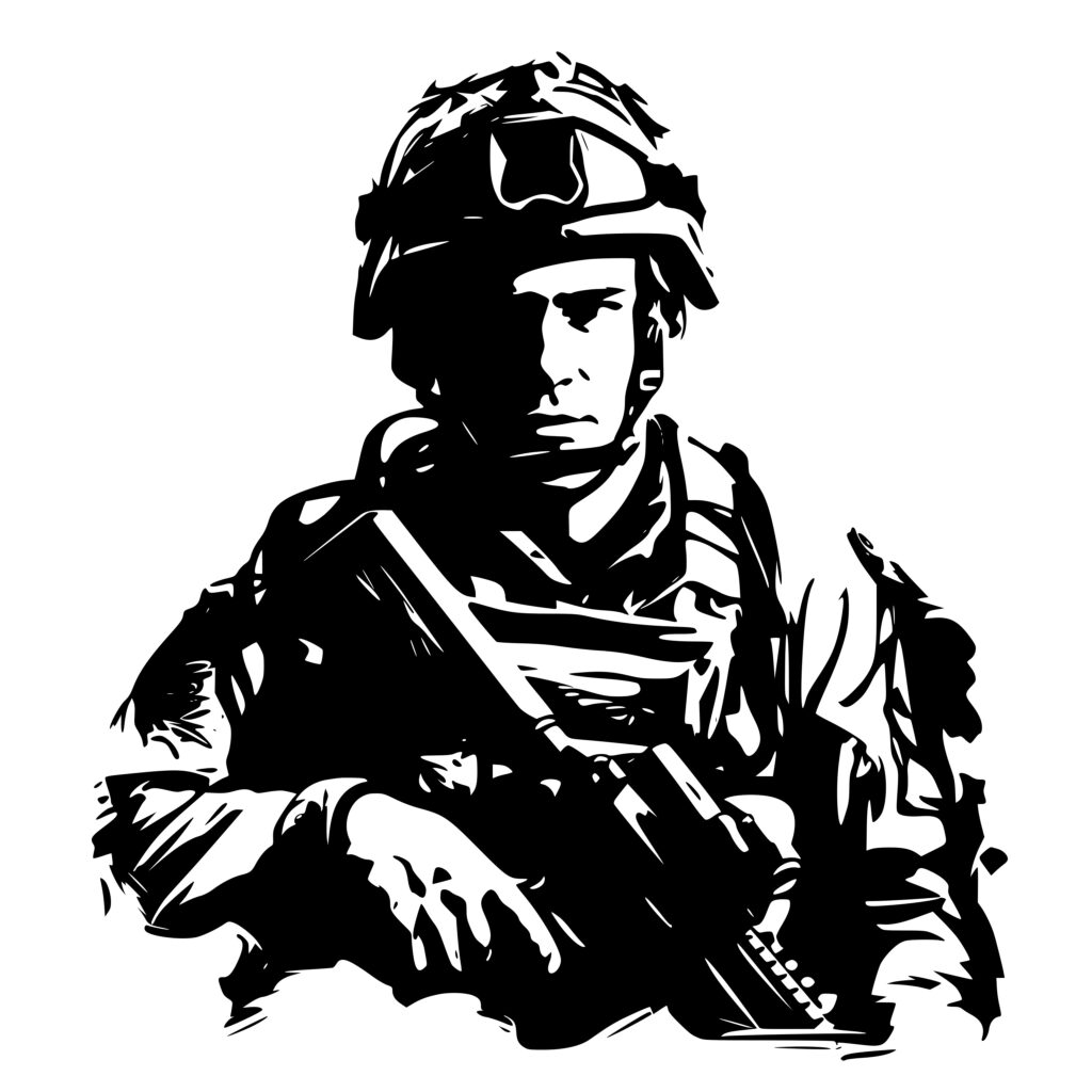 Armed Soldier – Creative Meadow