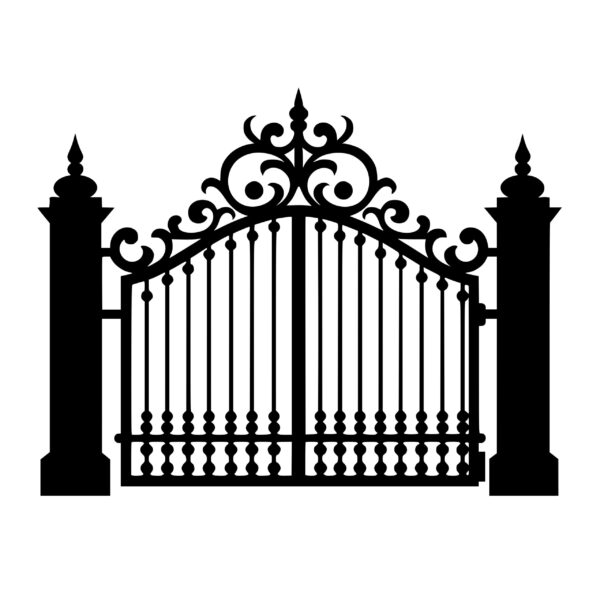 Antique Iron Gate – Creative Meadow