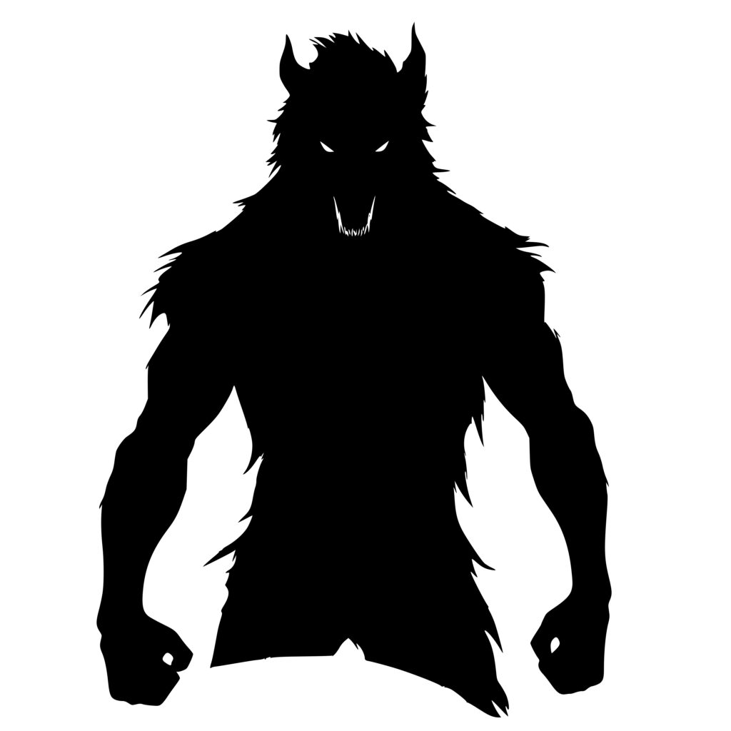 Shredded Werewolf SVG File for Cricut, Silhouette, Laser Machines
