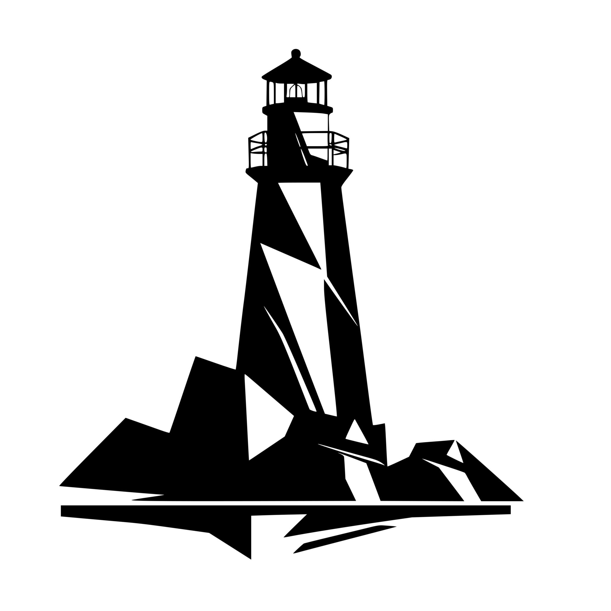 Geometric Lighthouse – Creative Meadow