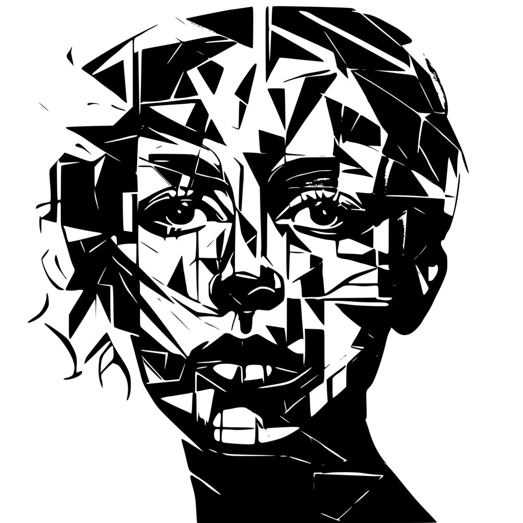 Artistic Woman: Expressive Face SVG File for Cricut, Silhouette, and ... Artistic Woman: Expressive Face SVG File for Cricut, Silhouette, and ...