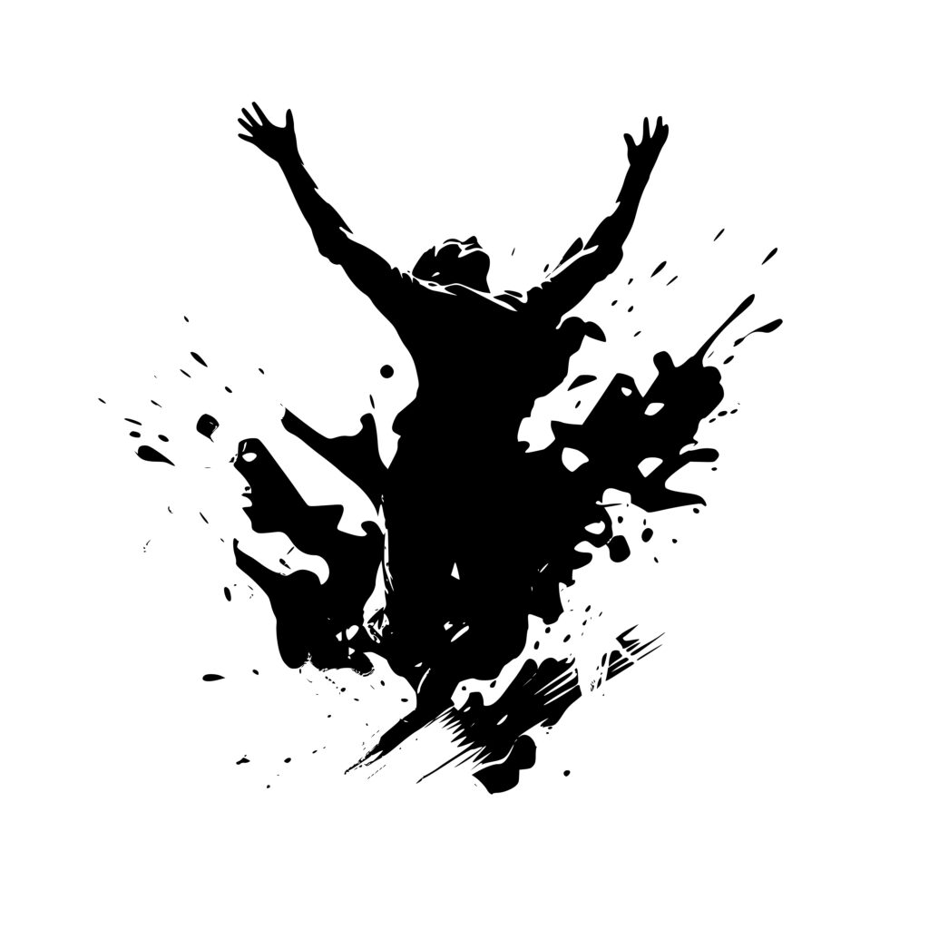 Leaping Victory - SVG File for Cricut, Silhouette, Laser Machines