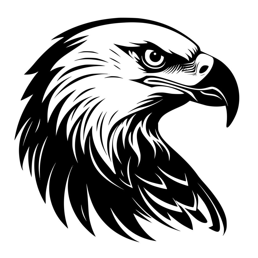 Graceful Eagle SVG Image for Cricut, Silhouette, and Laser Machines