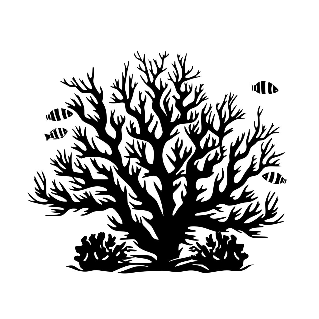 Coral Reef Friends SVG Image: Instant Download for Cricut, Silhouette ...