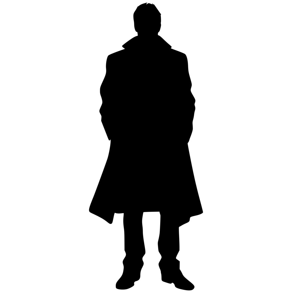 Man in Shadows SVG File for Cricut, Silhouette, Laser Machines
