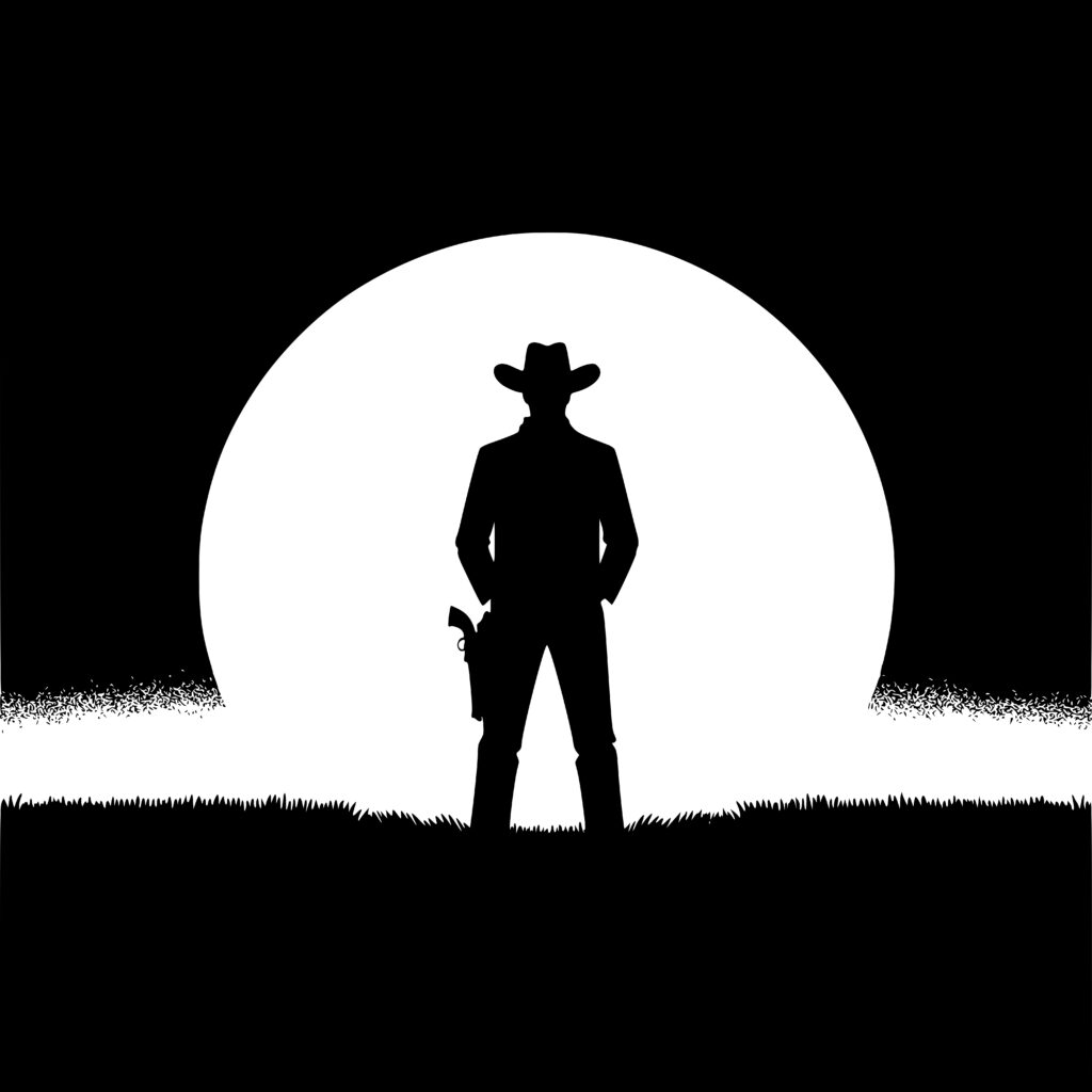 Lone Ranger Sunset SVG File: Perfect for Cricut, Silhouette, Laser