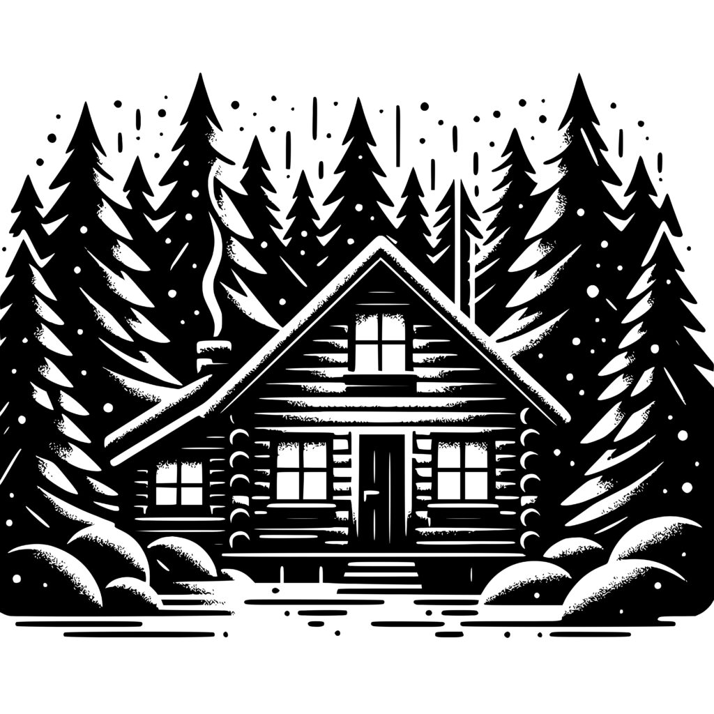 Cozy Snowy Cabin – Creative Meadow
