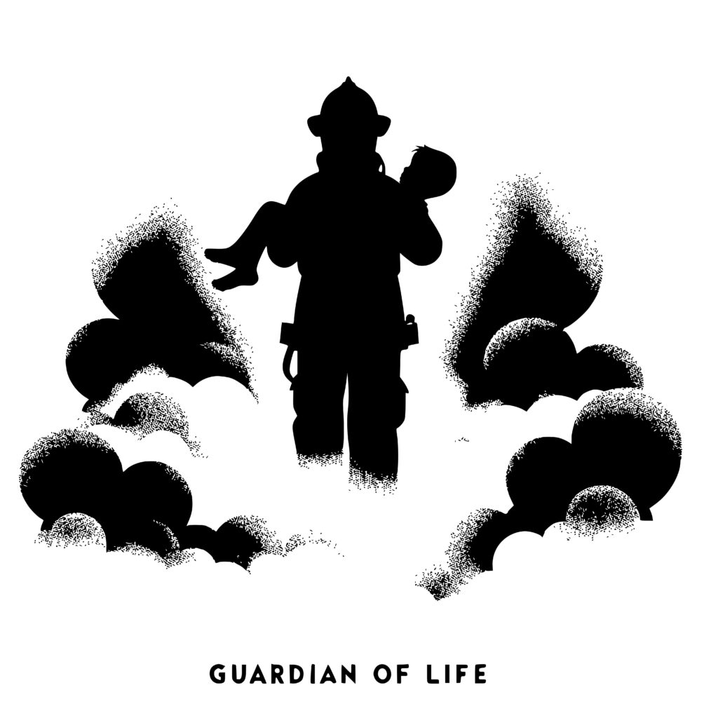 Life Guardian RescueTags: SVG File for Cricut, Silhouette, Laser