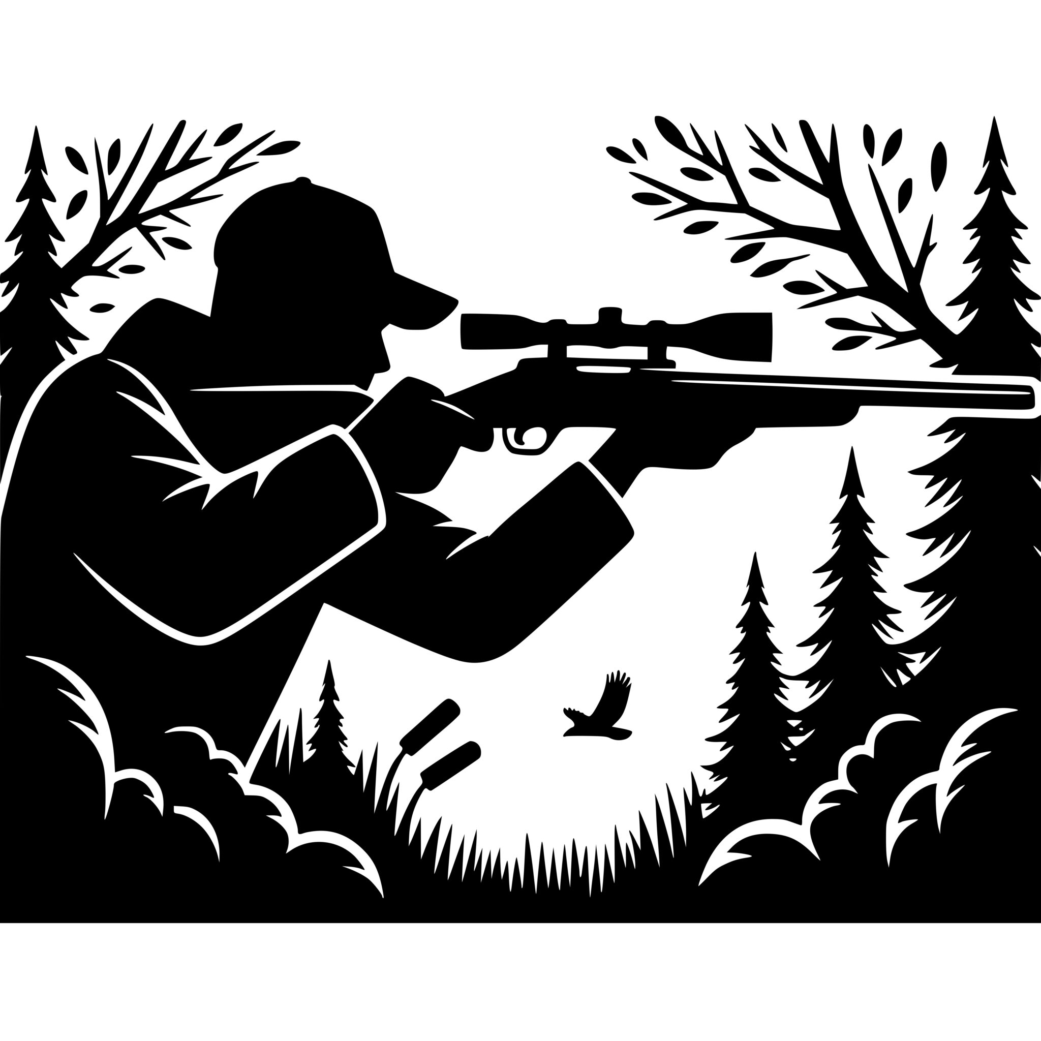 Hunter in the Woods – Creative Meadow