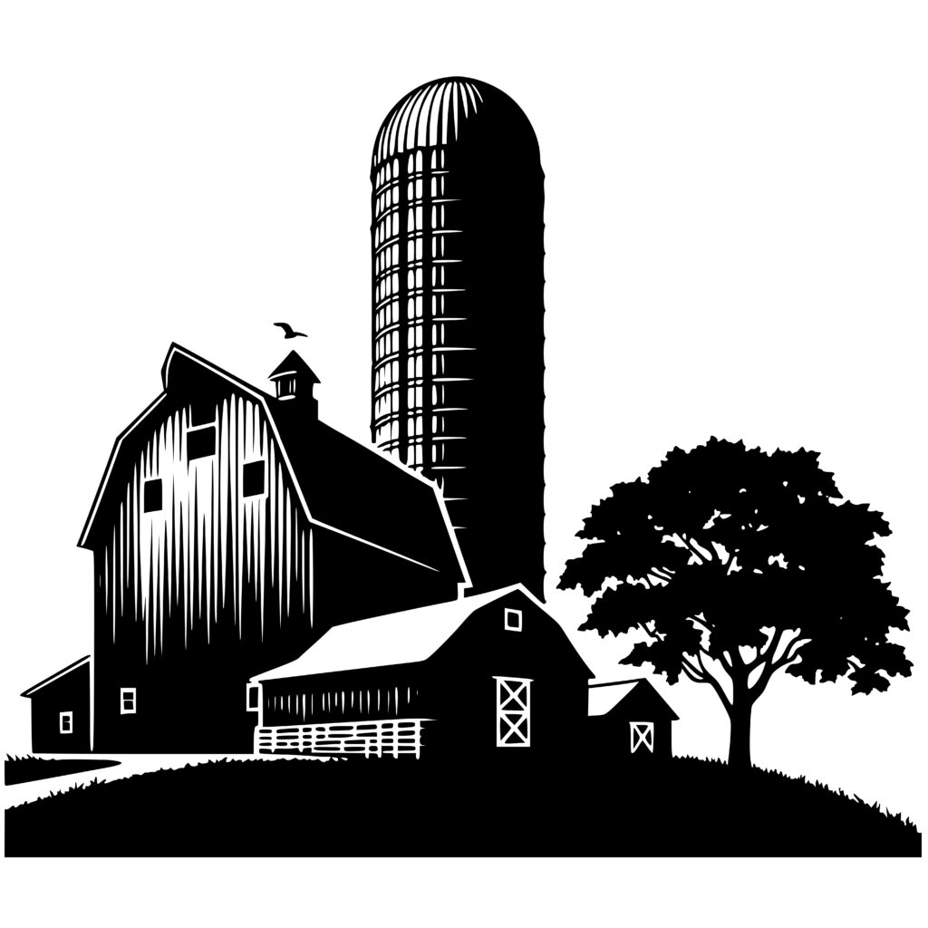 Barn and Silo – Creative Meadow
