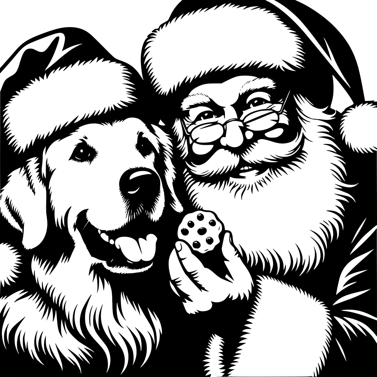 Santa’s Golden Buddy – Creative Meadow