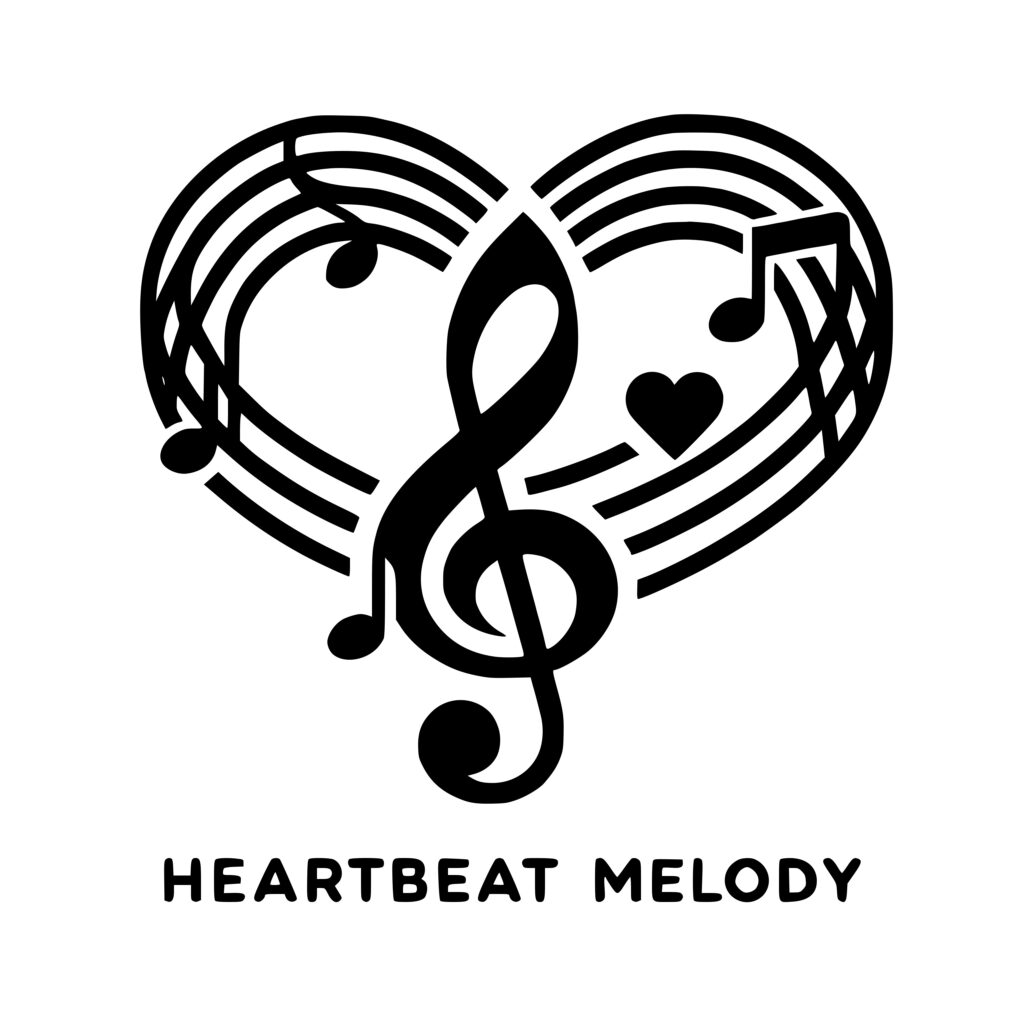Melodic Love: Instant Download SVG, PNG, DXF Files for Cricut ...