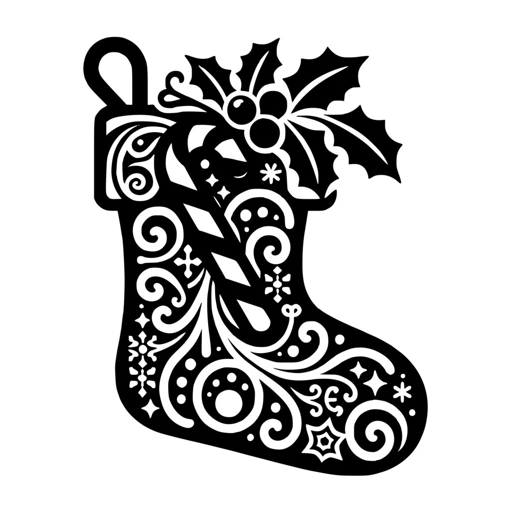 Holly Candy Stocking – Creative Meadow