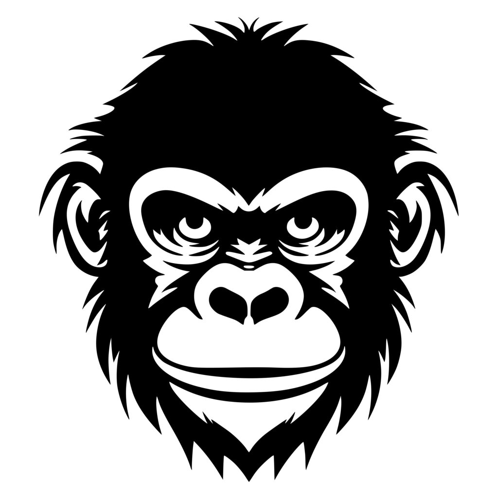 Ape Portrait – Creative Meadow
