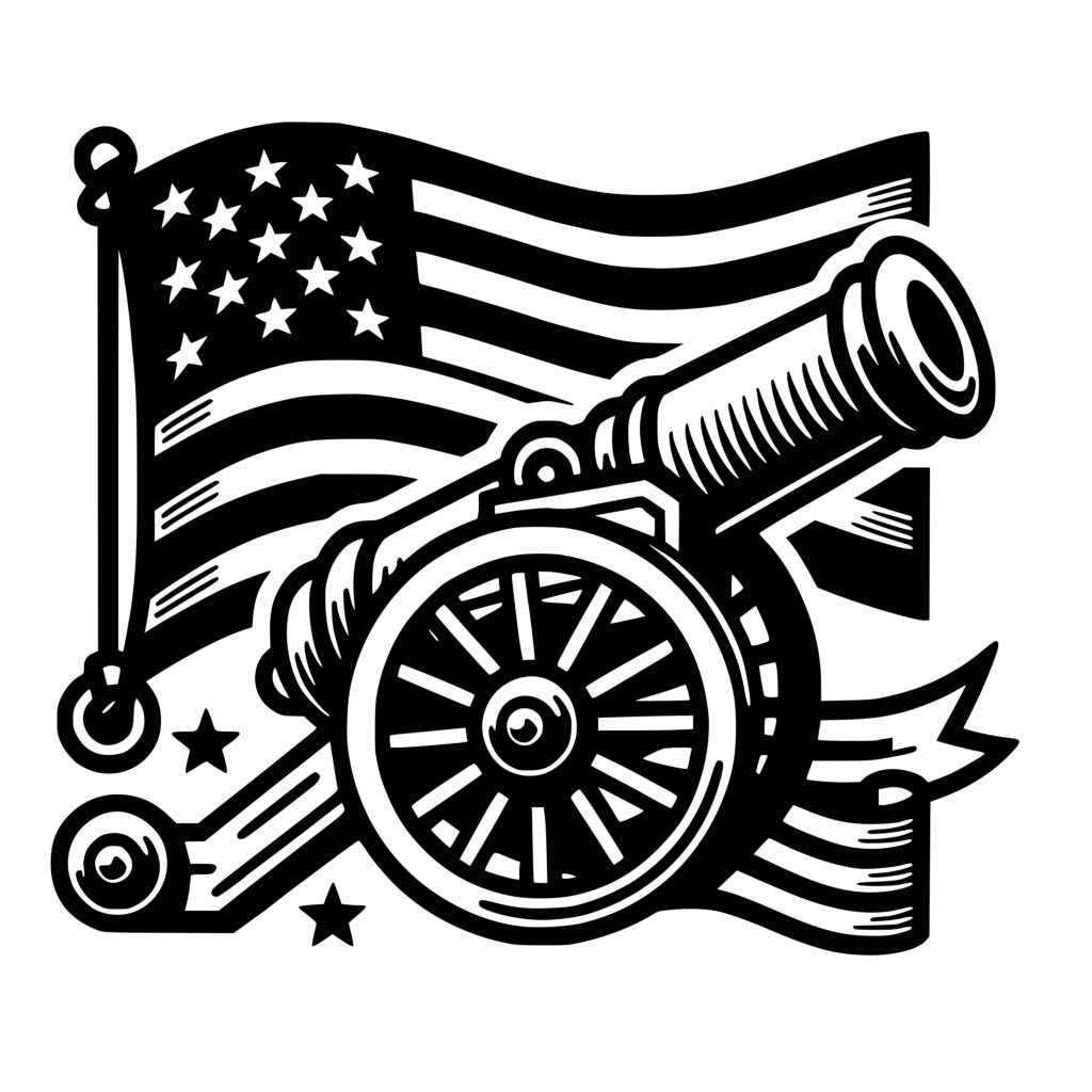 Patriotic Cannon – Creative Meadow