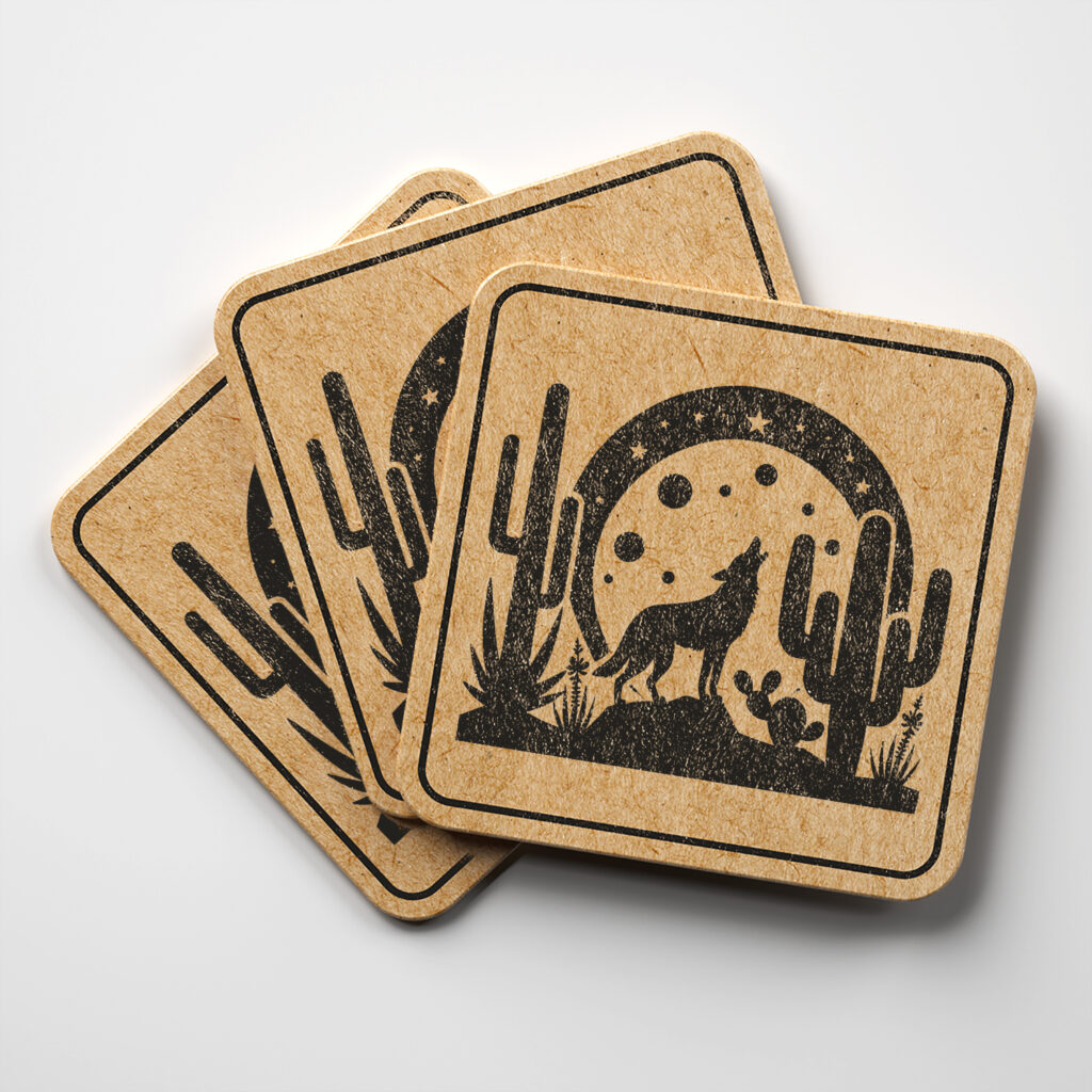 Moonlit Coyote Howl – Creative Meadow