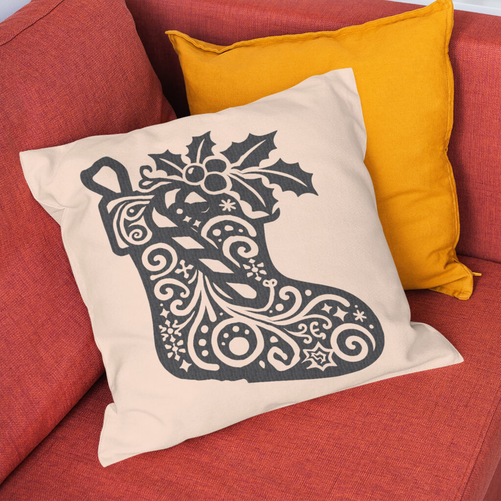 Holly Candy Stocking – Creative Meadow