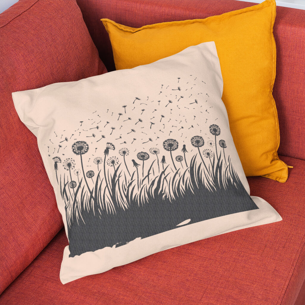 Dandelion Drift: SVG File for Cricut, Silhouette, Laser Machines