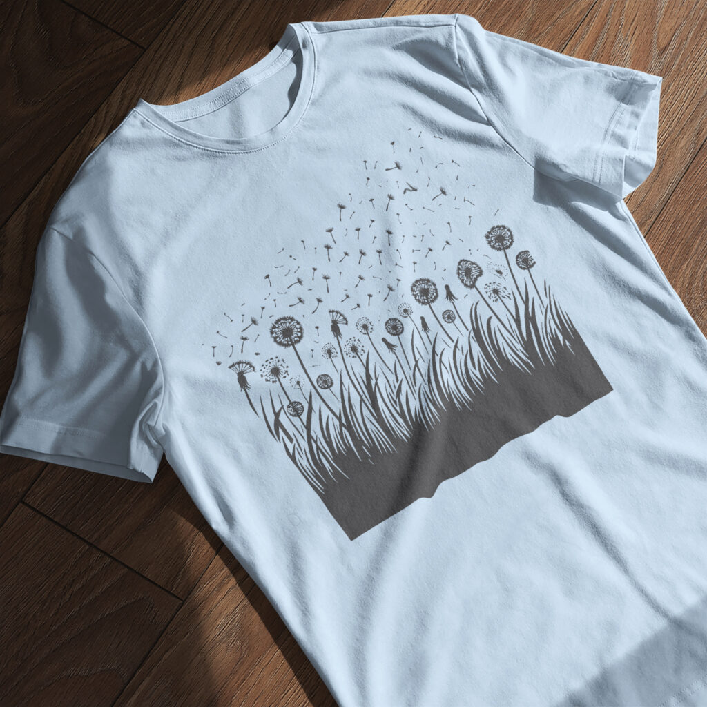 Dandelion Drift: SVG File for Cricut, Silhouette, Laser Machines