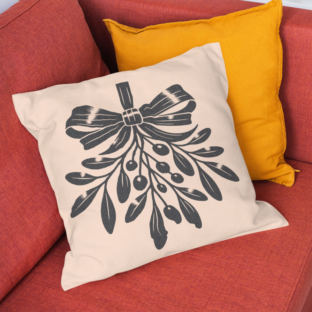 Mistletoe Magic: SVG File for Cricut, Silhouette, and Laser Machines