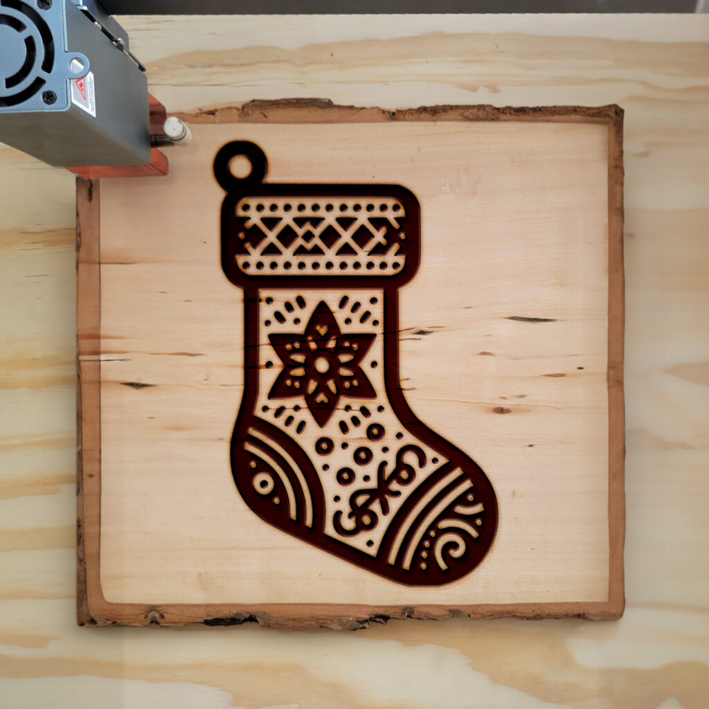 Vintage Christmas Stocking – Creative Meadow