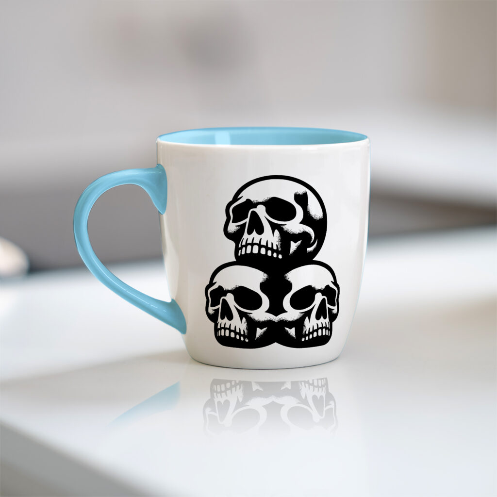 Stacked Skull Trio – Creative Meadow