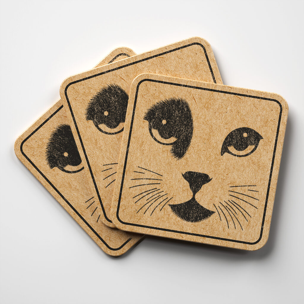 Whimsical Kitty Face – Creative Meadow