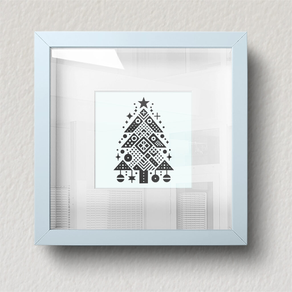 Geometric Christmas Tree – Creative Meadow