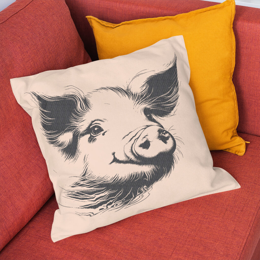Piggy Face Closeup – Creative Meadow