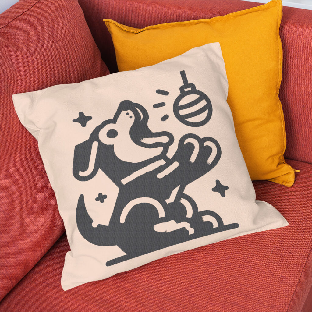 Dog’s Ornament Playtime – Creative Meadow
