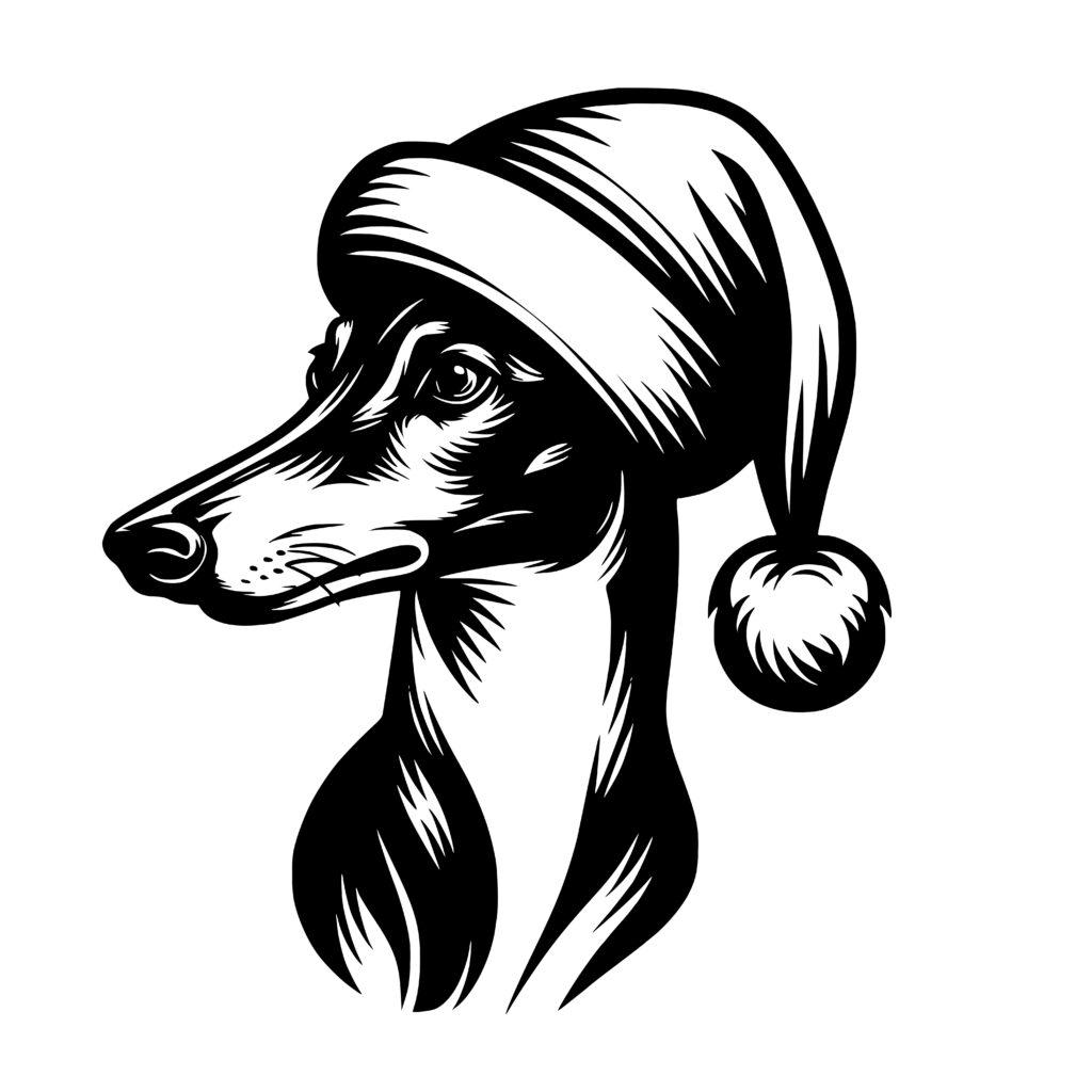 Festive Greyhound – Creative Meadow