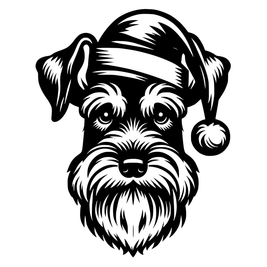 Santa Schnauzer – Creative Meadow