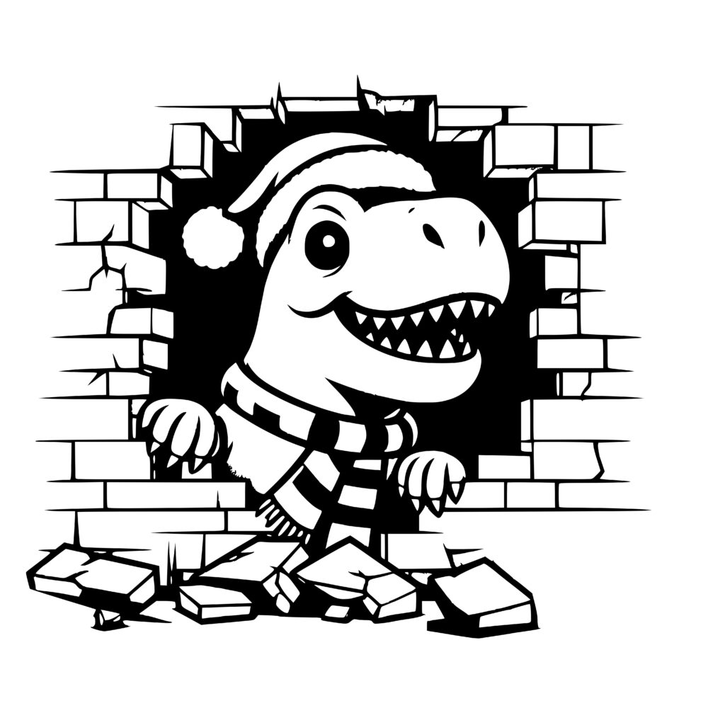 Santa Dino Breakout – Creative Meadow