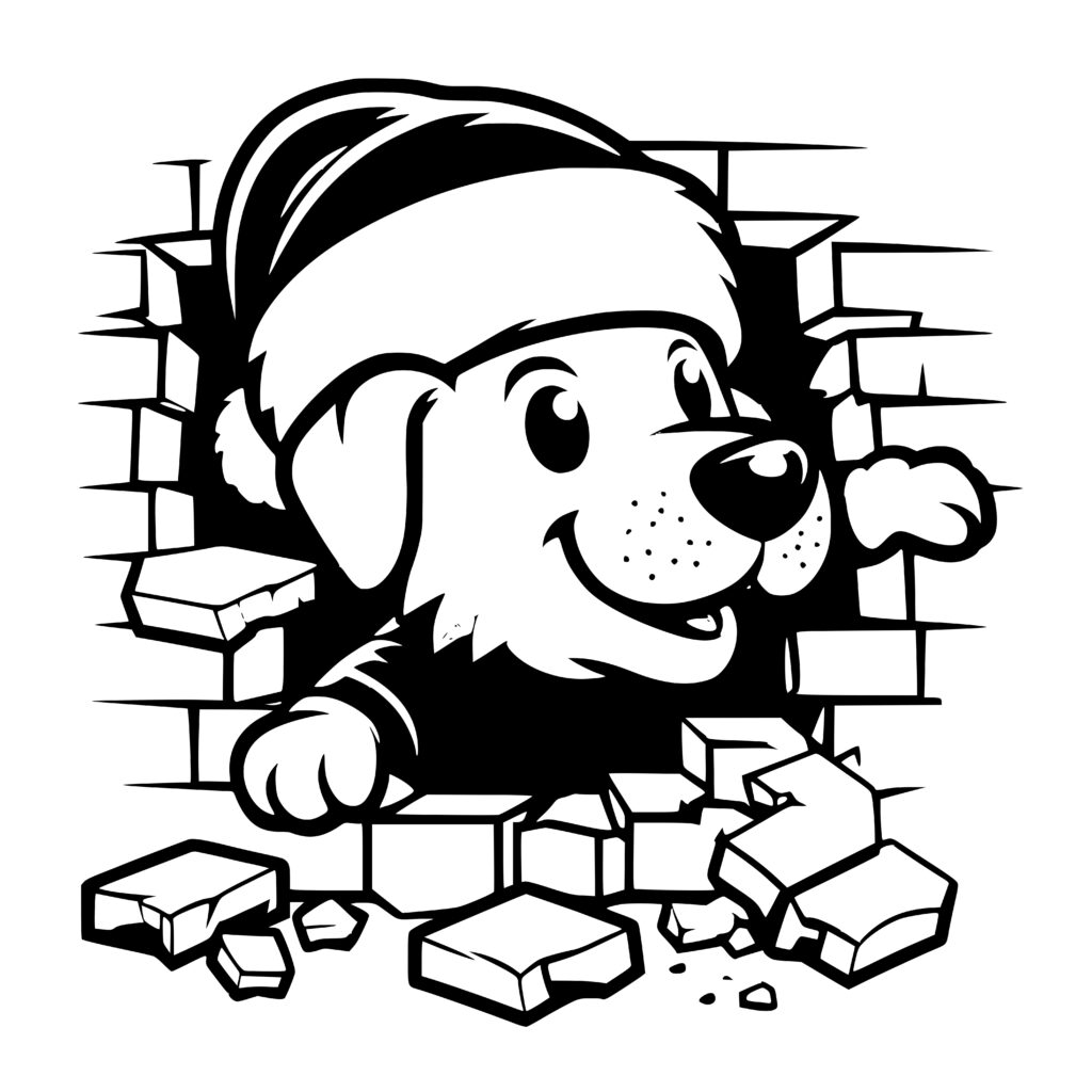 Santa Pup Breakout – Creative Meadow