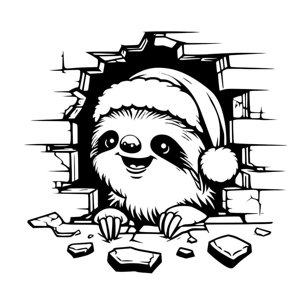 Sloth Santa Breakout – Creative Meadow