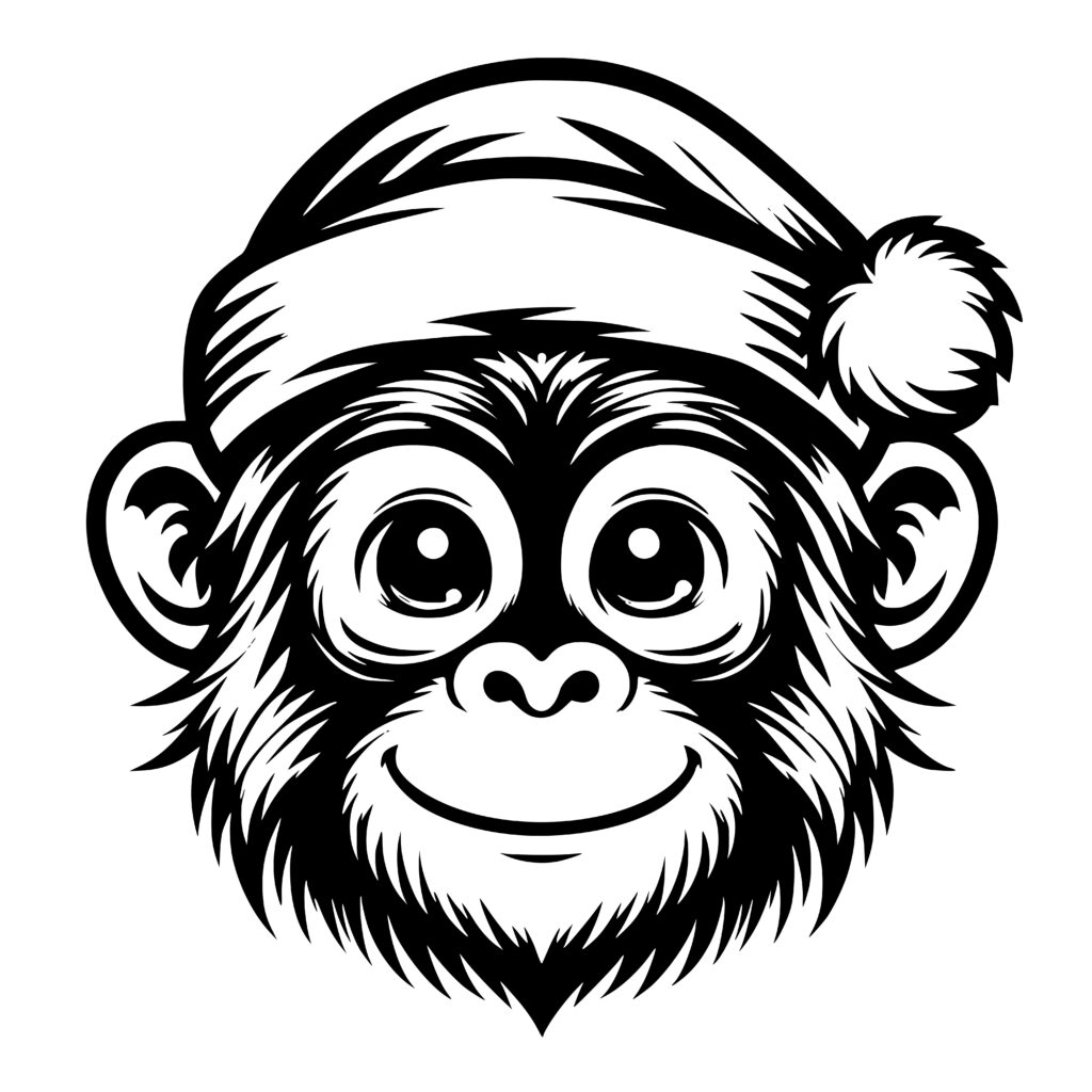 Santa Chimp – Creative Meadow